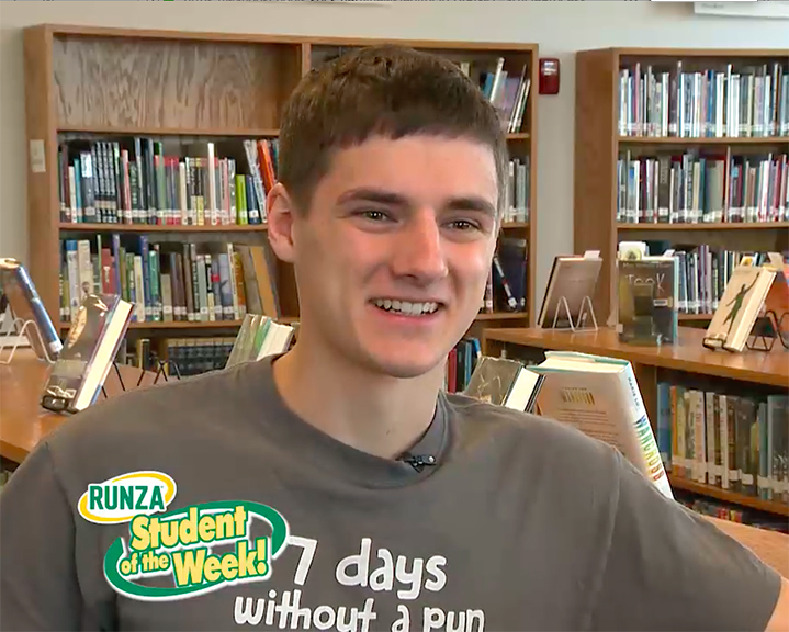 Wahoo Public Schools - Caleb Groff: Runza Student of the Week!