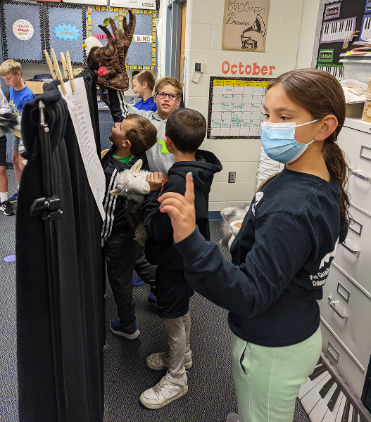 Wahoo Public Schools - Wahoo 4th graders bring puppets to life in music ...